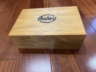Vintage Boley Lathe Wooden Storage Box and Collets Germany nos (1/A ...