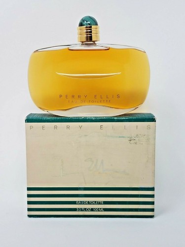 New in Box RARE Vintage Perry Ellis 1985 3.3 oz EDT Splash | eBay
