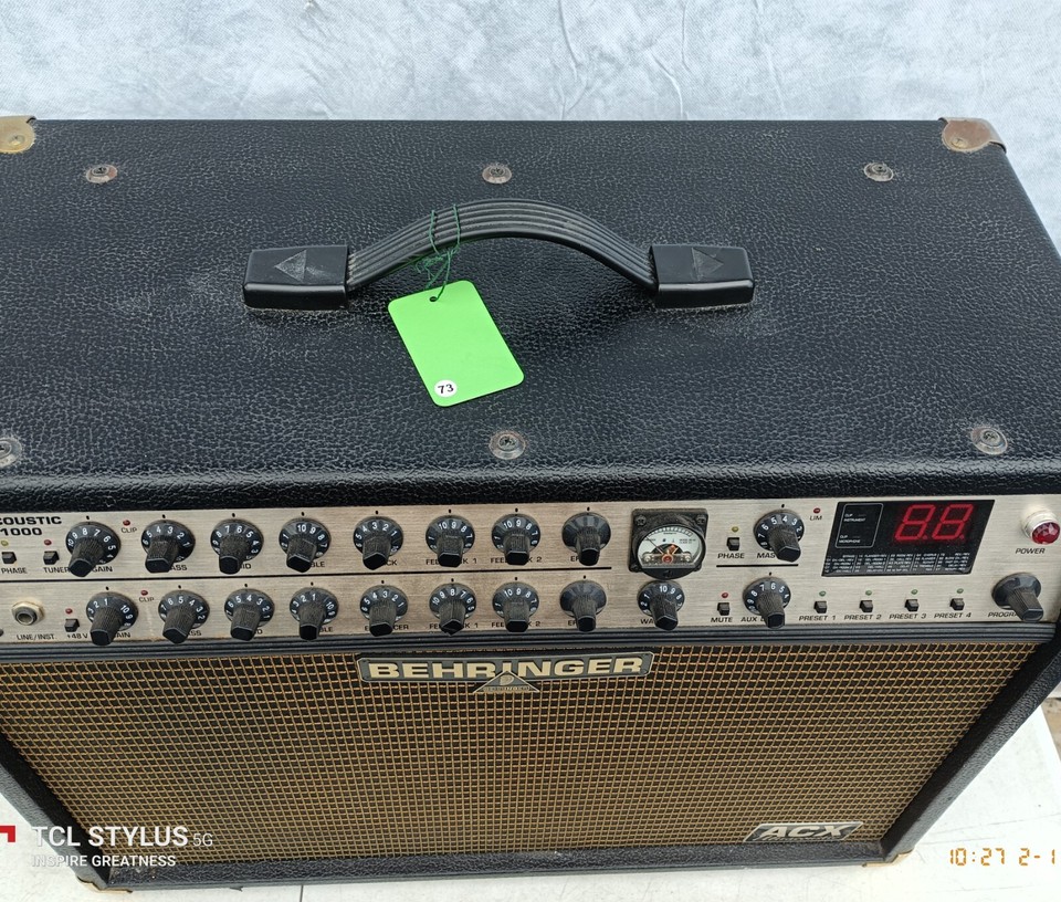Behringer Ultracoustic ACX1000 Guitar Amp | eBay