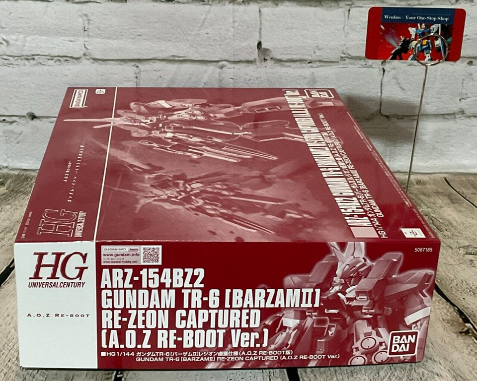 P-Bandai HG 1/144 GUNDAM TR-6 [BARZAMⅡ] RE-ZEON CAPTURES [A.O.Z RE-BOOT ...