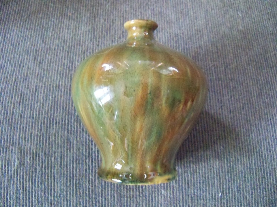 Roseville Pottery Early 1900's Vintage Unmarked Blended Pattern 4 Inch ...