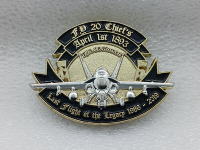 NAS Oceana Master Jet Base Ask The Chief Challenge Coin | eBay