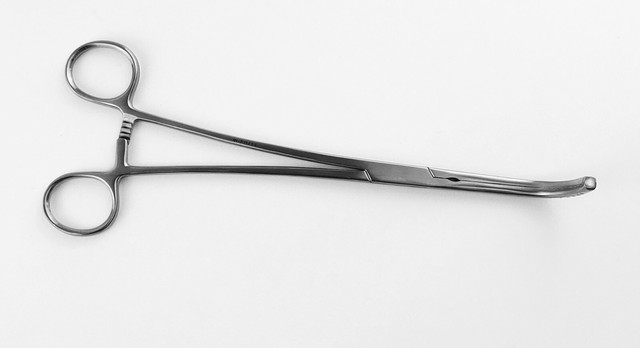 Sarot Bronchus Clamp Forceps Right Hand 1.1/2" Curved Surgical ...