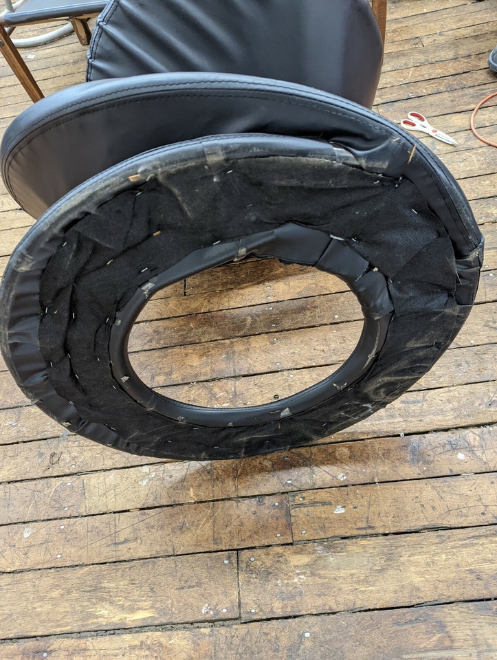 LOUIS DUROT Sculptural Ribbon Chair- Jaymar 80s Postmodern Bauhaus ...