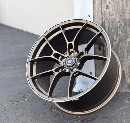 MFlow Racing Wheels MFR4 Bronze 19x8.5 5x114.3 ET35 CB73.1 Fit JDM Cars ...