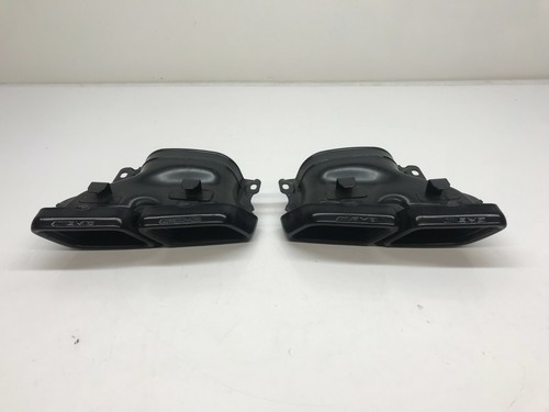 MERCEDES BENZ C63 AMG TAIL PIPE EXHUAST COVER TIPS SET A2054900427 ...