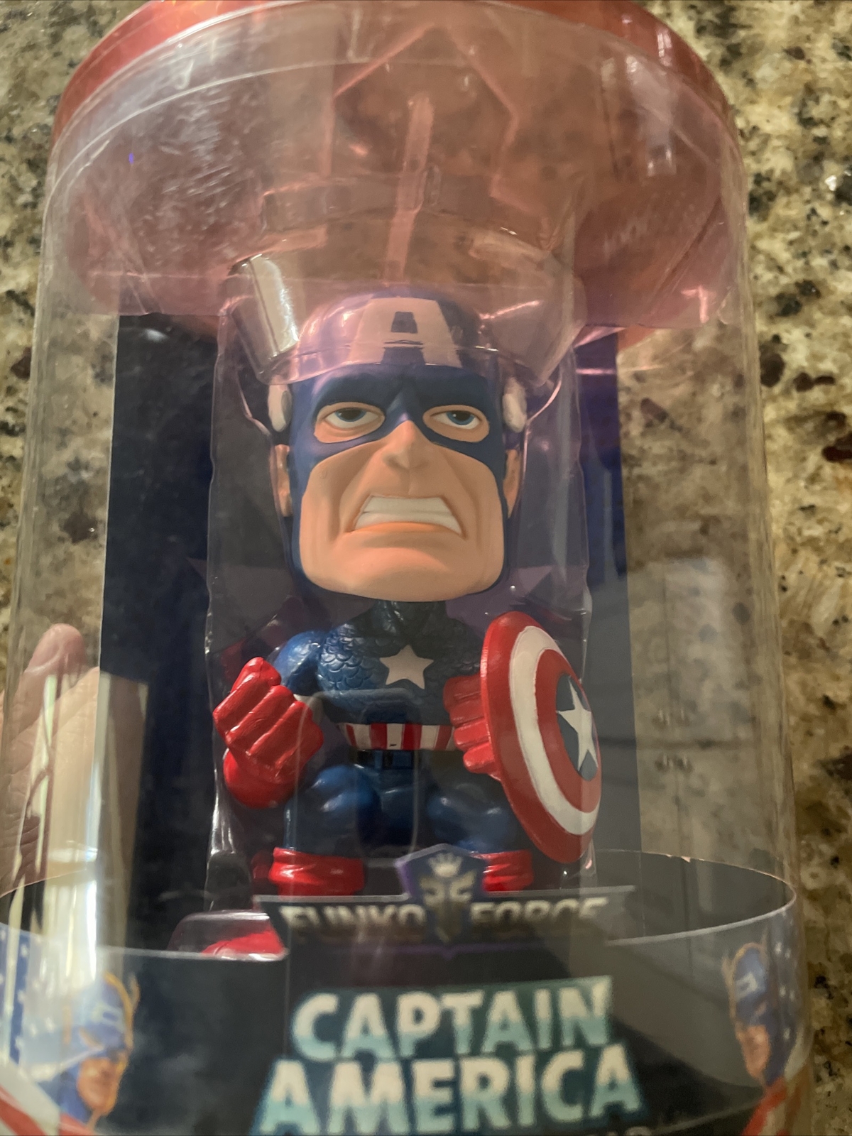 Marvel Funko Force Captain America Bobble Head Figure NEW IN STOCK | eBay