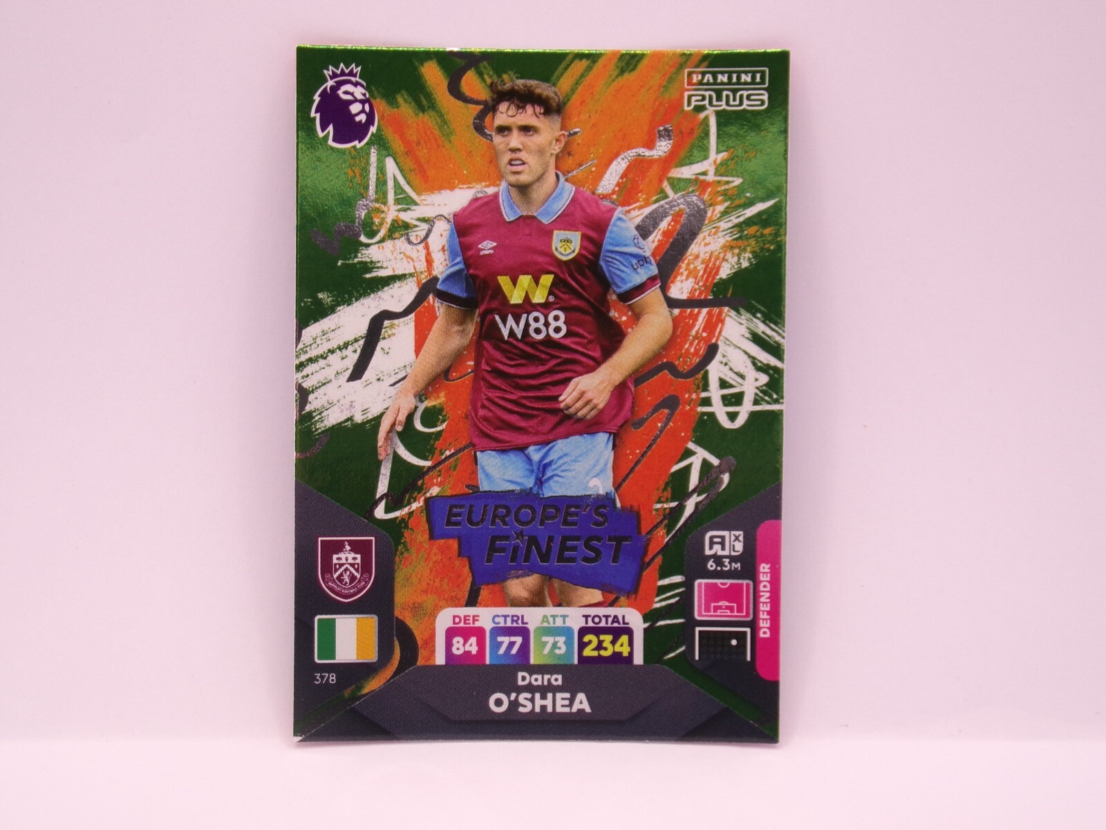 Panini Adrenalyn XL Plus 2024 Europe's Elite Dara O'Shea Card #378 ...