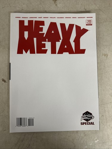 Heavy metal magazine # 300 Blank Sketch Cover Variant 2020 | eBay