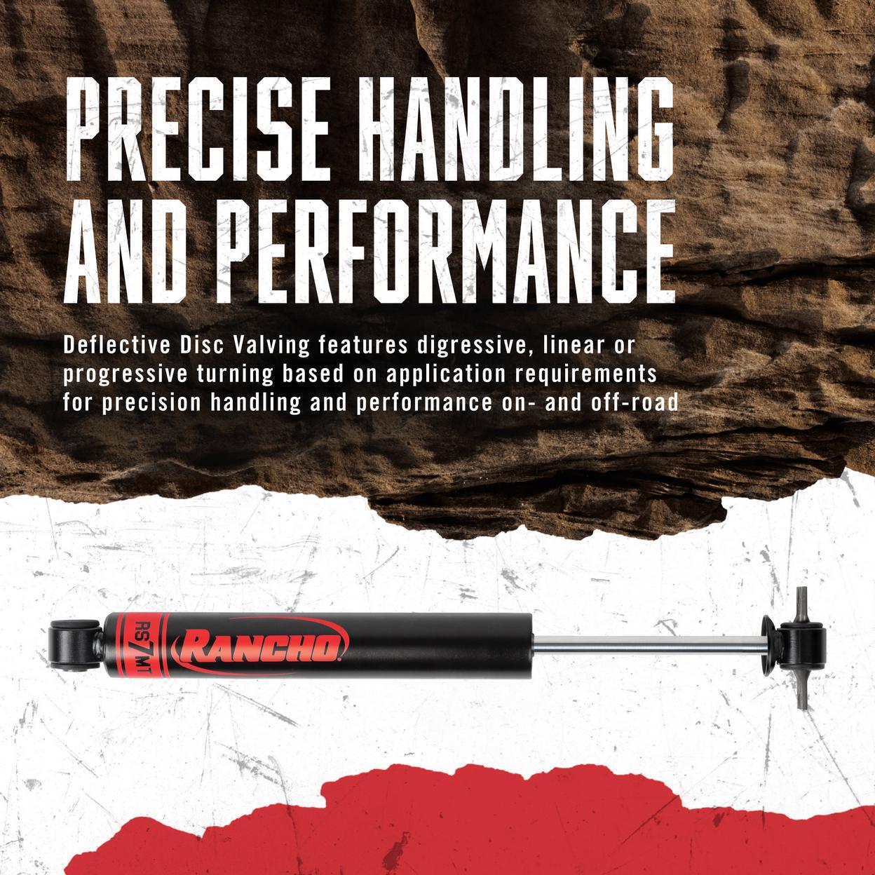 Rancho RS77418 RS7MT Steering Damper | eBay