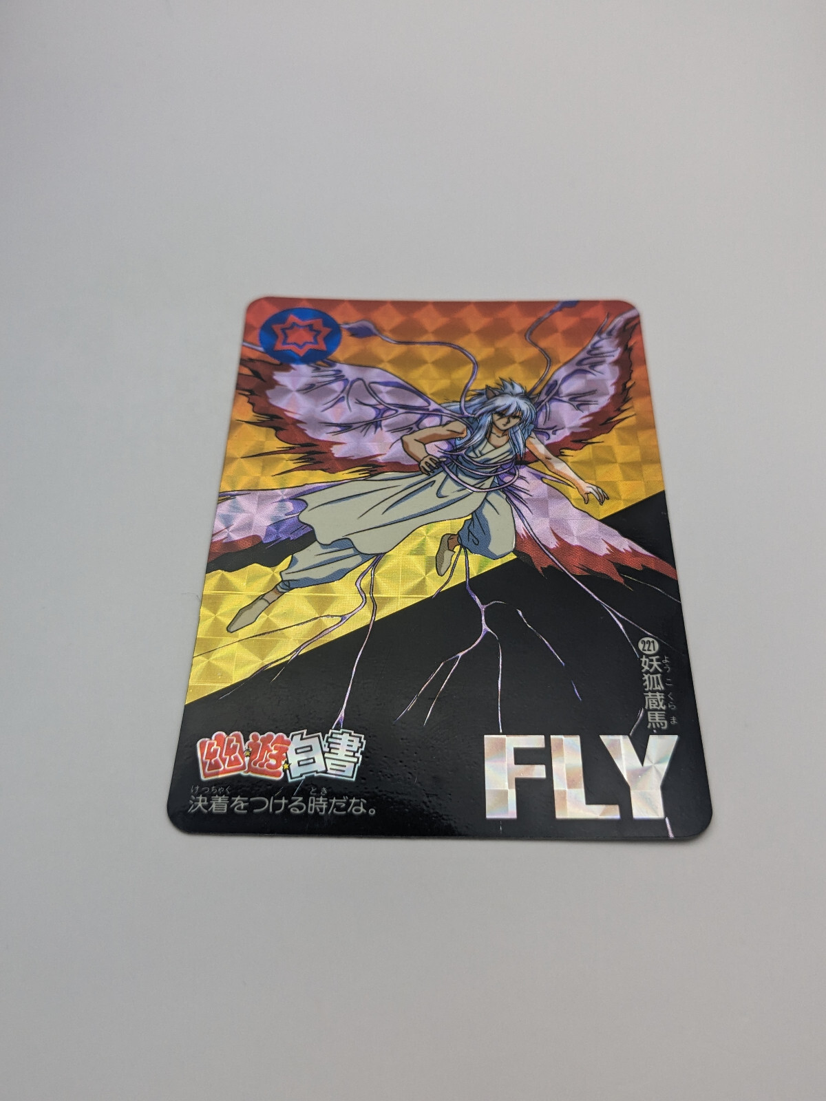 Yoko Kurama FLY Holo #221 Yu Yu Hakusho Carddass Card BANDAI 1993 ...