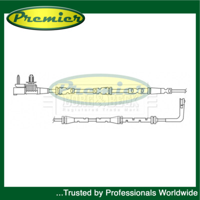 Premier Rear Brake Pad Wear Sensor Fits Discovery Sport 2.0 D 2.1 2.2 ...