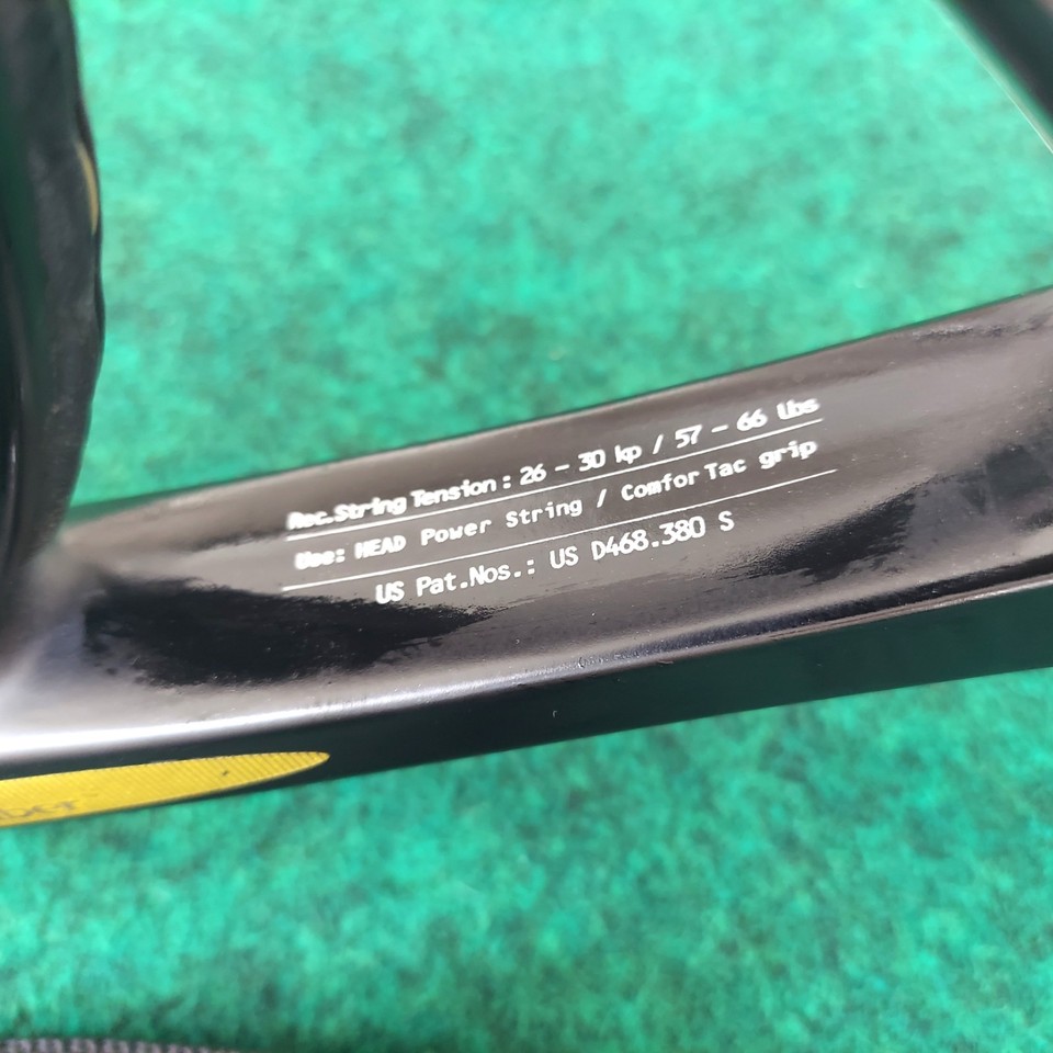 HEAD Intelligence Intellifiber i.S12 Tennis Racquet Powerframe 4 1/4 ...