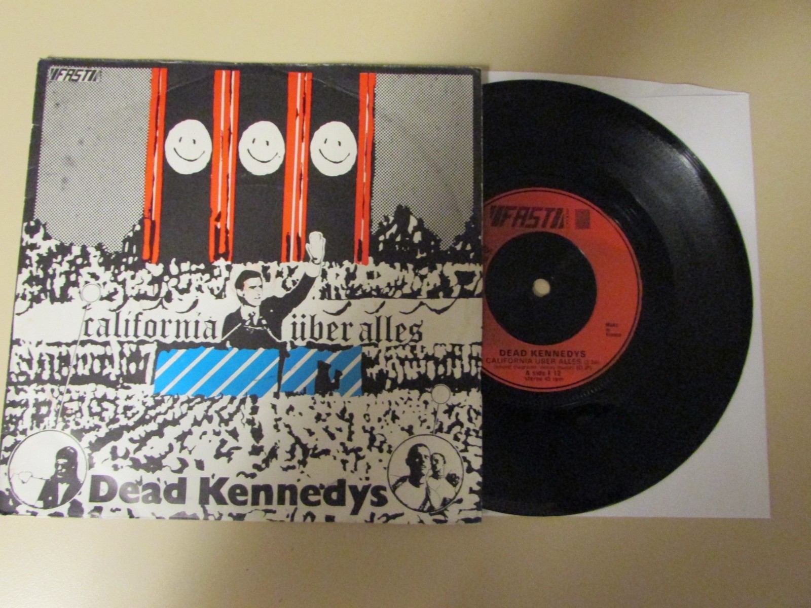 Dead Kennedys California Uber Alles 198? Fast Prod UK Import 7" Repress ...