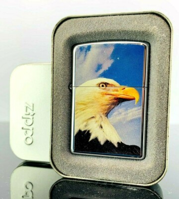 Zippo Feuerzeug Adler Eagle Vogel Print Sturm Benzinfeuerz. | eBay.de