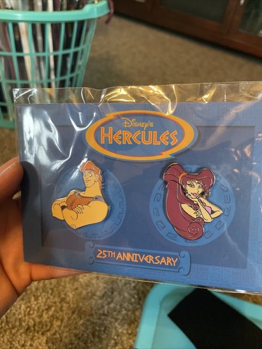 Disney Movie Insiders Hercules & Meg COMPLETE Trading Pin set 25th ...