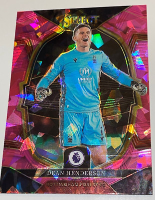 RARE DEAN HENDERSON PINK ICE 2023 PANINI SELECT PREMIER LEAGUE ...