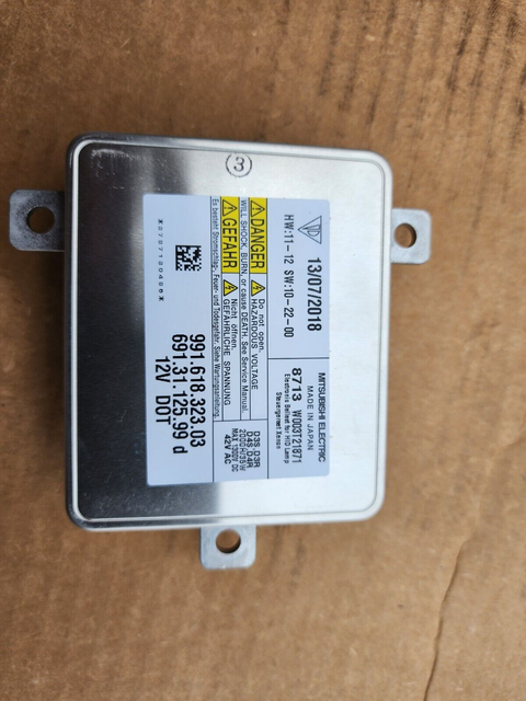 Porsche Macan 911 Carrera Gt3 Xenon HID Headlight Ballast 99161832303 ...