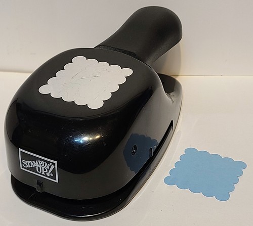 Stampin' Up Scrapbooking Crafting Whale Style Paper Shaper Punch Square ...