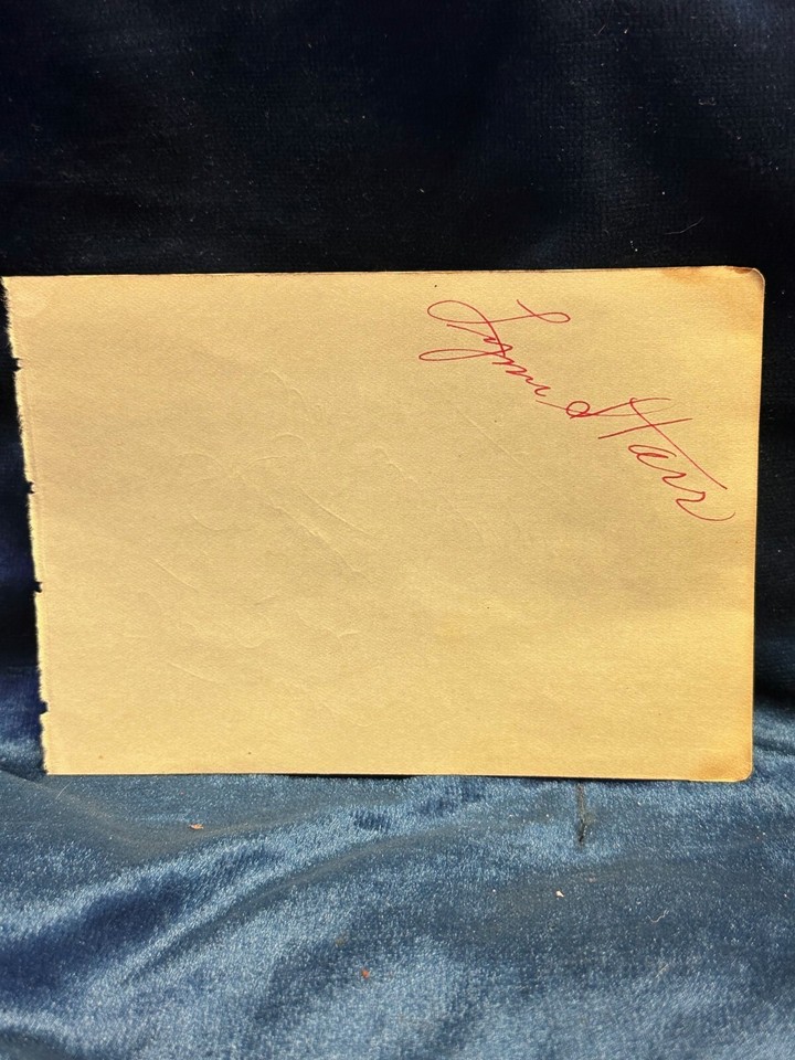 Les Tremayne "War Of The Worlds" /Lynn Starr "Yanks Are Coming" Signed ...