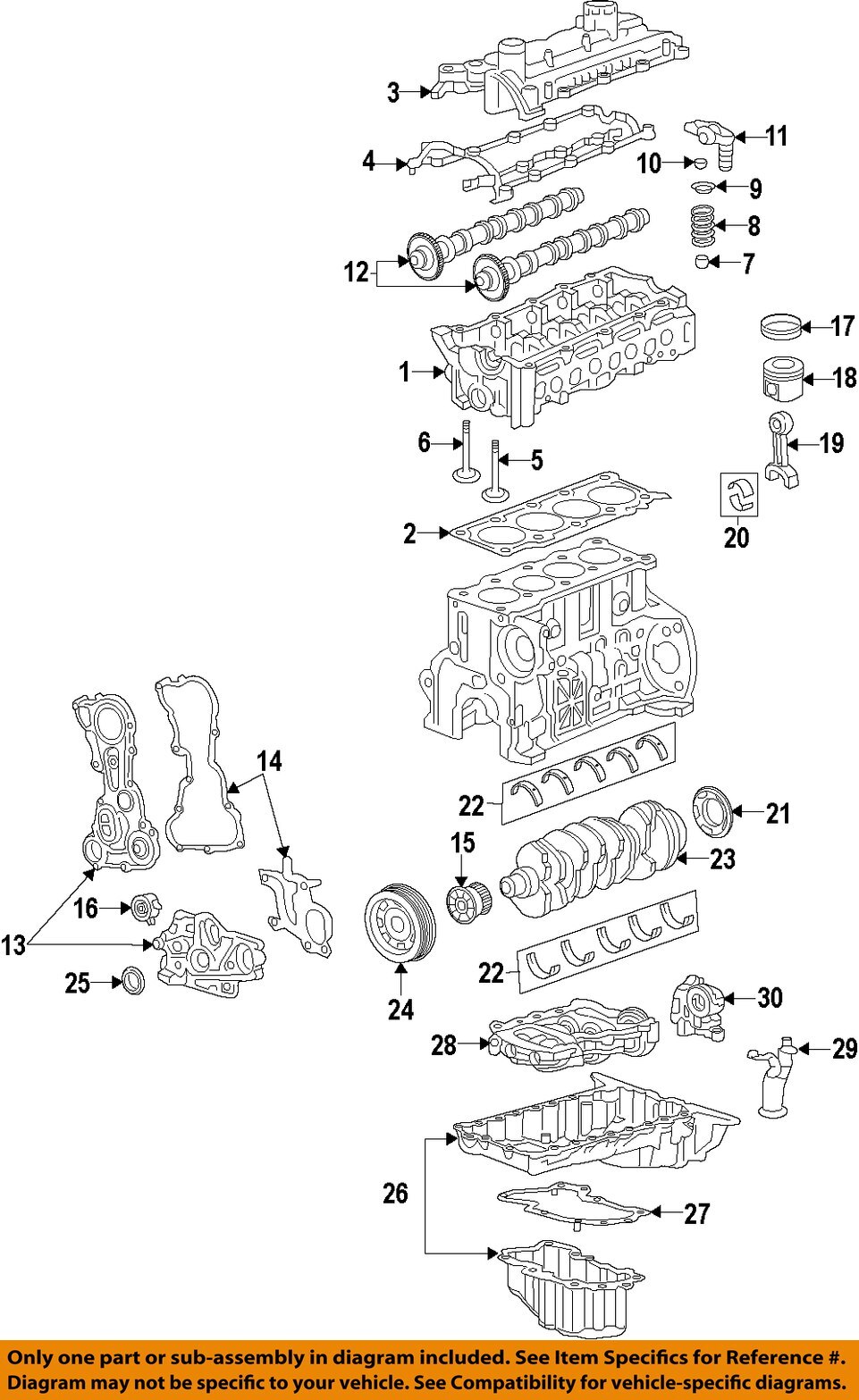 GM OEM 16-22 Canyon Engine Engine Parts-Valve Cover 12685915 | eBay