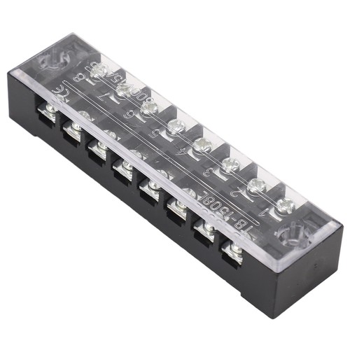 5 Set Terminal Block 8 Position Flame Retardant PC Screw Terminal ...
