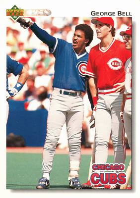 1992 Upper Deck #236 George Bell Chicago Cubs | eBay