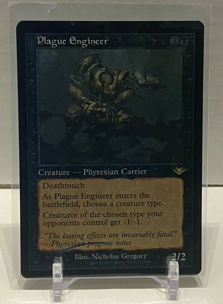 MTG - Modern Horizons - MH- Plague Engineer 14 Retro Etched Foil NM/M ...