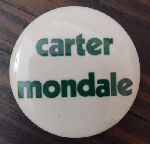 Carter Mondale Campaign Pin Button 1980 | eBay