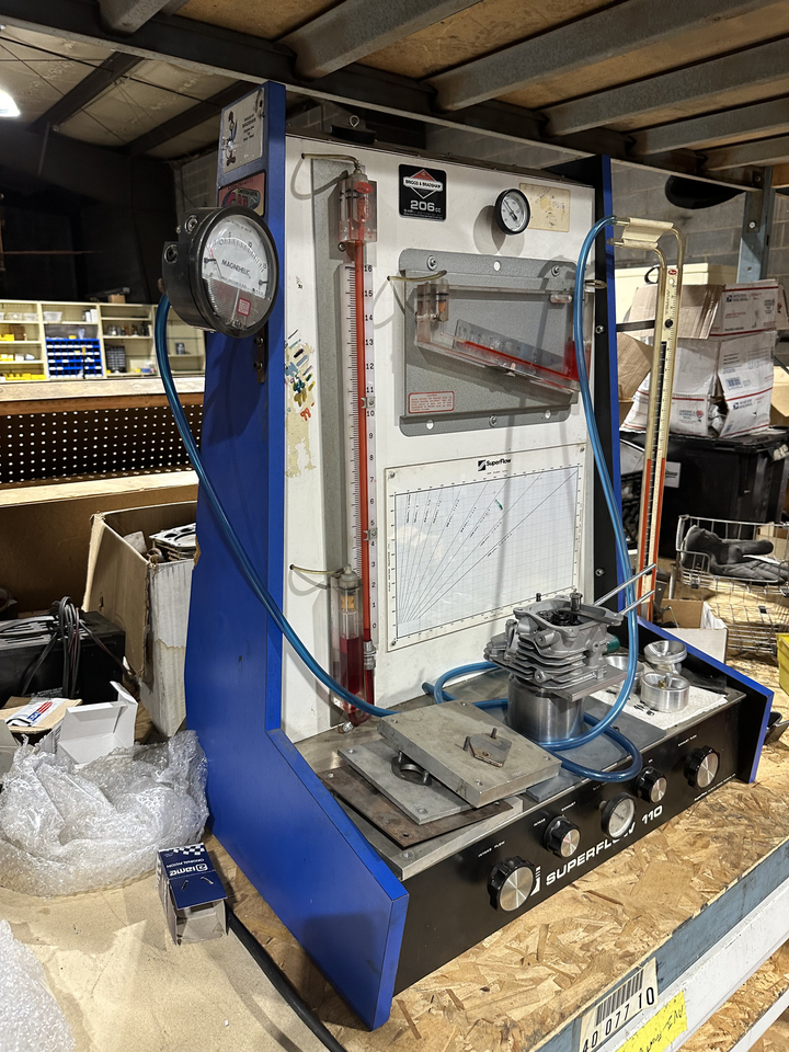 Flow Bench For Cylinder Heads SuperFlow 110