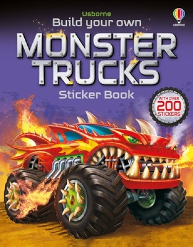Build Your Own Monster Trucks Sticker Book (Build Your Own Sticker Book ...