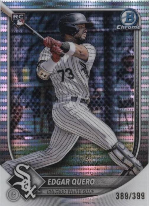 2025 Bowman Chrome - Edgar Quero #88 Pulsar Refractor /399 (RC) for ...