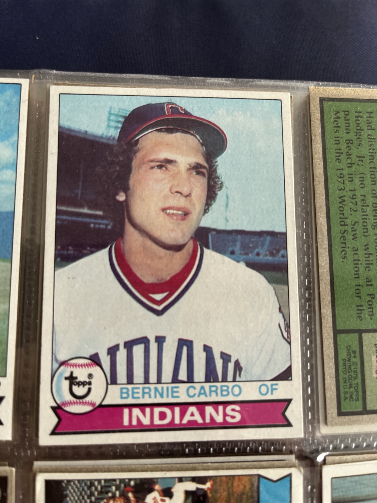 1979 Topps #38 Bernie Carbo Cleveland Indians | eBay