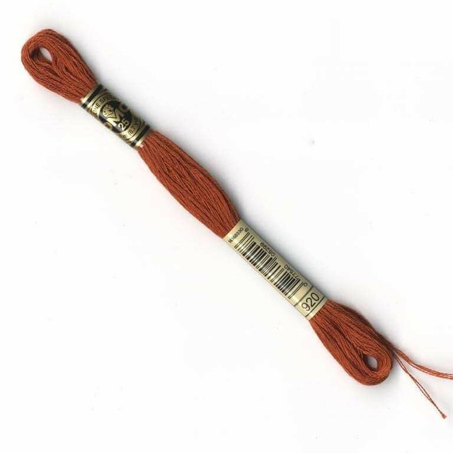 DMC 975 Russet Brown Stranded Floss Embroidery Thread online kaufen | eBay