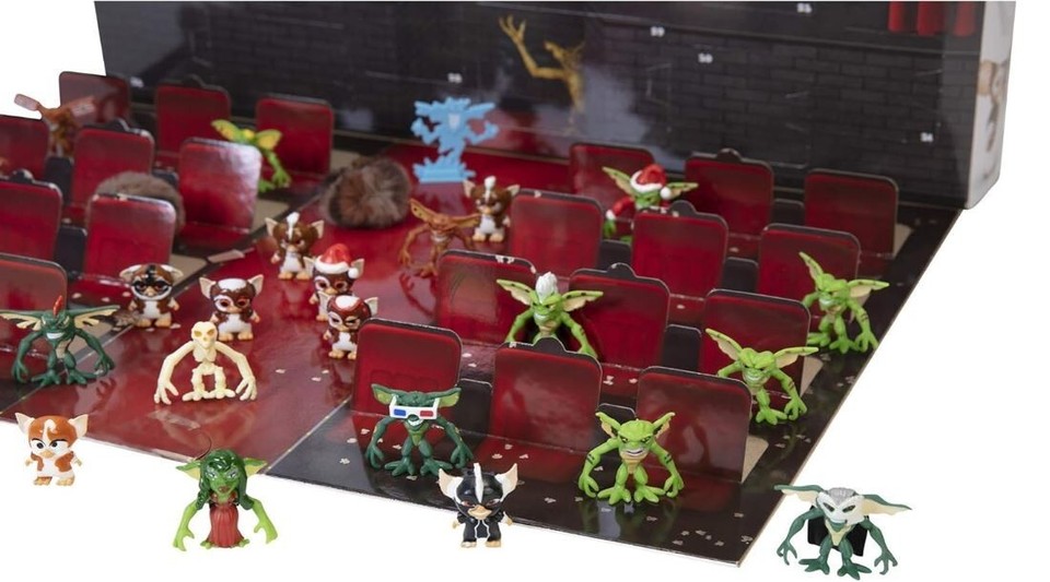 Gremlins 31 pc Advent Countdown Calendar jakks Gizmo Mogwai New Sealed ...