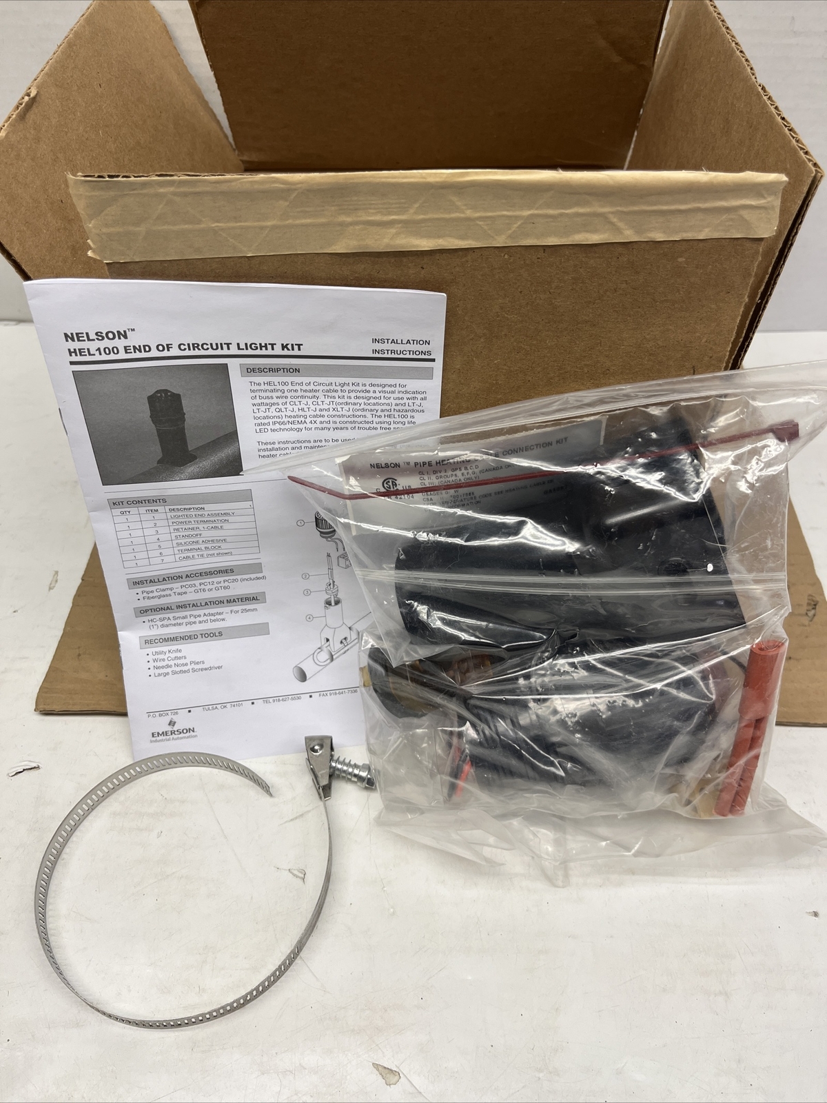 End of Circuit Light Termination Kit, 300 Volts, NEW | eBay