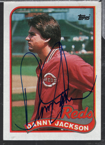 Danny Jackson Reds Autographed 1989 Topps #730 w/COA 010924NPCD154 | eBay
