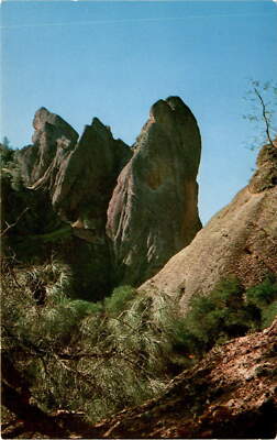 Machete Ridge Pinnacles National Monument California Postcard Skyline ...