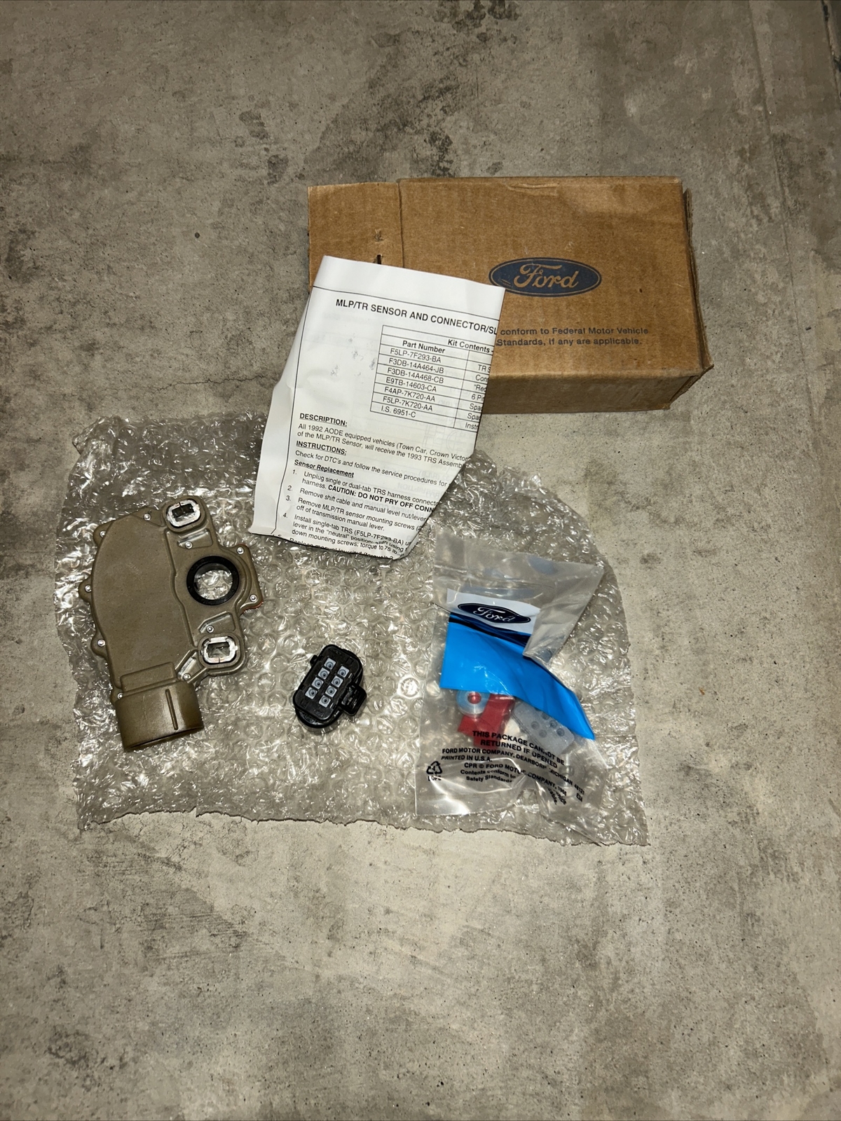 NEW - OEM Ford F5AZ-7A247-A Nl S S 1994-1997 Ford 4R70W US $18.28 ...