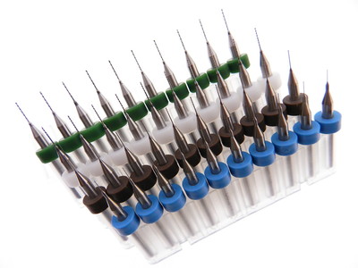 40 pack .2mm .3mm .4mm .5mm Micro Drill Bit Kit Modeling Watch Repair ...