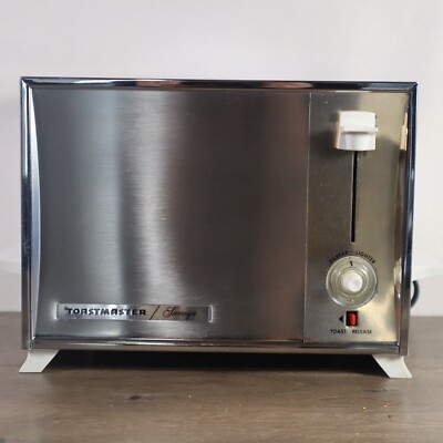 Vintage Toastmaster Sovereign Toaster B112 Chrome 2 Slice | eBay