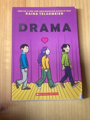 DRAMA RAINA TELGEMEIER 2012 SCHOLASTIC BOOK | eBay