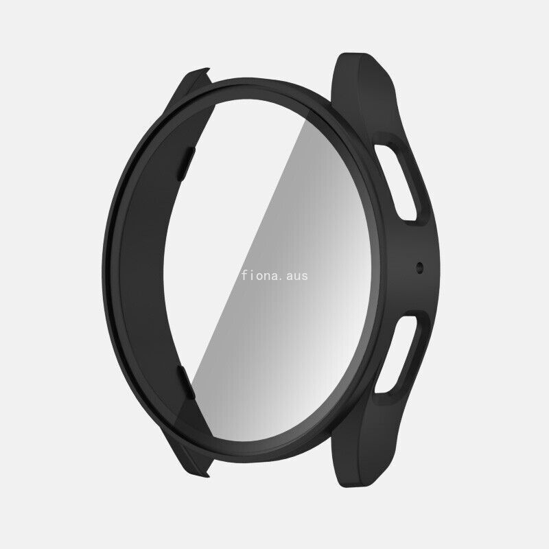 For Samsung Galaxy Watch7 44/40mm Hard PC Case Full Cover Glass Screen ...