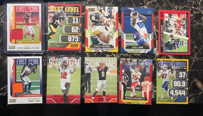 2021 SCORE PANINI NFL PARALLEL,PATCH, NUMBERED, FOOTBALL CARDS - PICK ...