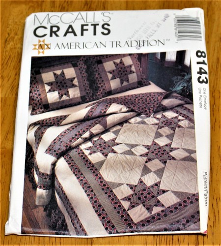 McCalls: PATTERN #8143 AN AMERICAN TRADITION - QUILT, PILLOW, VEST ...