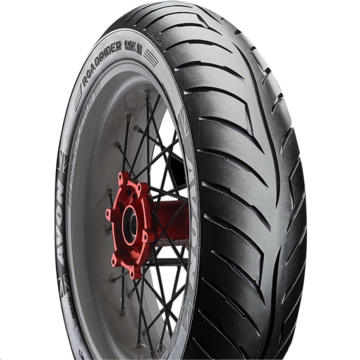 Avon Tyres - 2150113 - RoadRider MKII Front/Rear Tire, 120/90-18 for ...