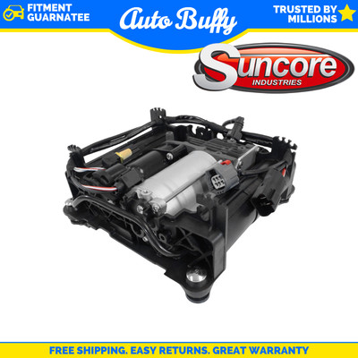Air Ride Suspension Air Compressor w/ Cage fits 2006-2012 Land Rover ...