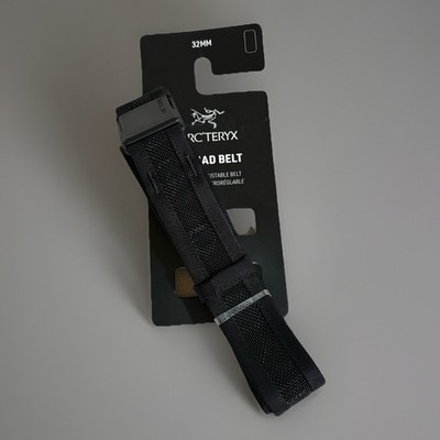 New Arc’teryx Heliad Belt 32mm Size Medium Black New With Tags | eBay