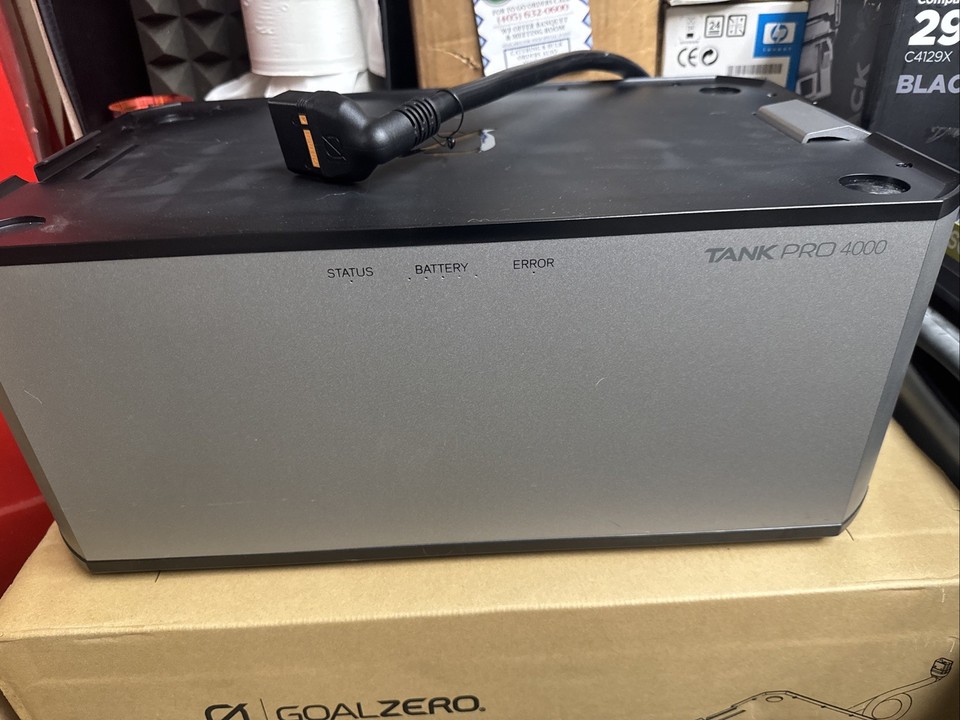 Goal Zero Tank Pro Expansion Battery 4000Wh Stackable Home Backup ...