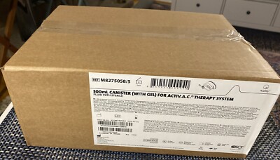 5 Pack Of KCI 300mL Canister (with Gel) For ActiV.A.C. Therapy System ...